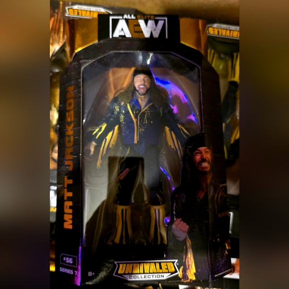 Aew | Toys | Aew Matt Jackson All Elite Wrestling Unrivaled Collection ...